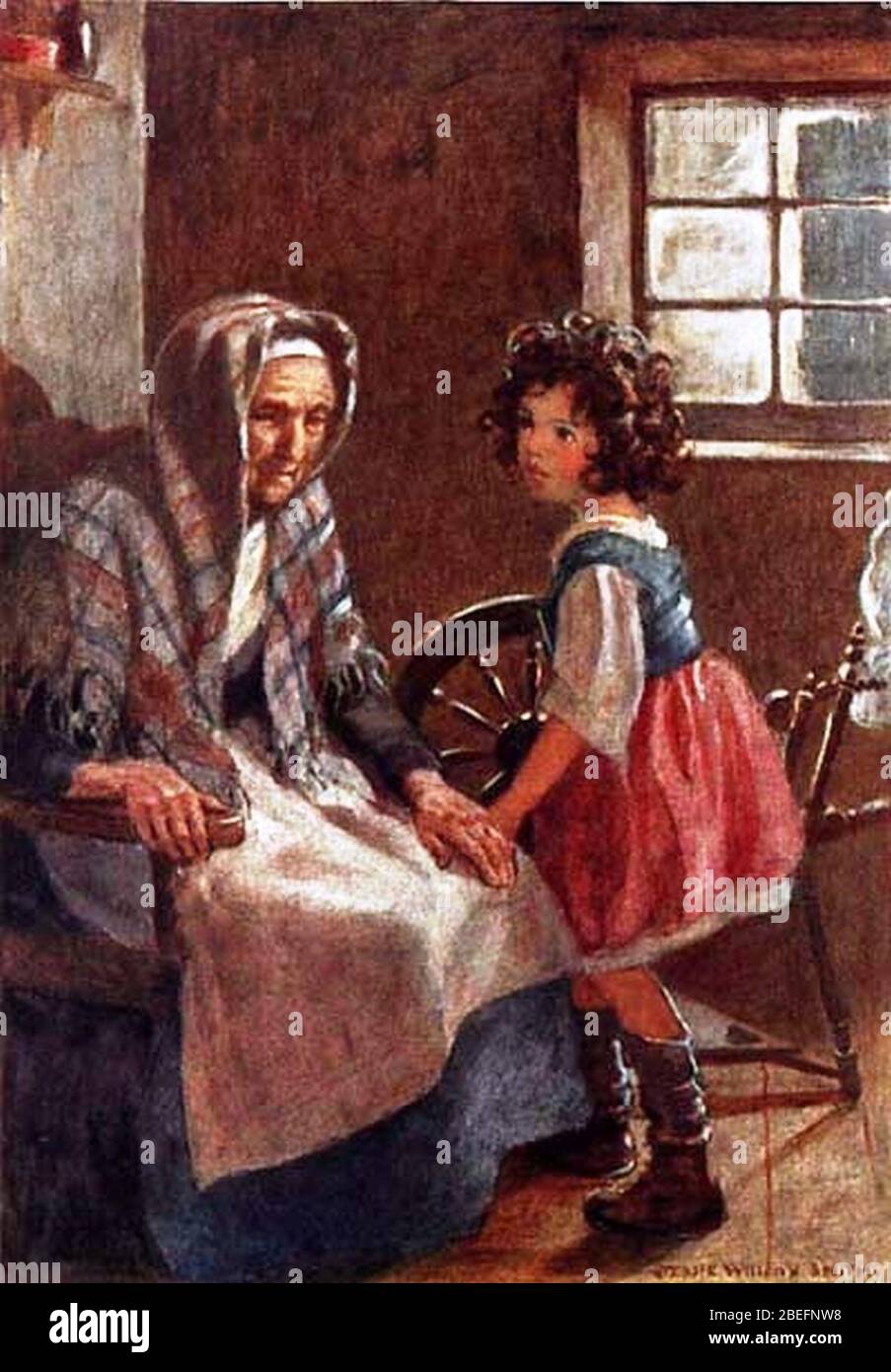 Heidi-chapter4c - Are you the child who lives up with Alm-Uncle. Are ...