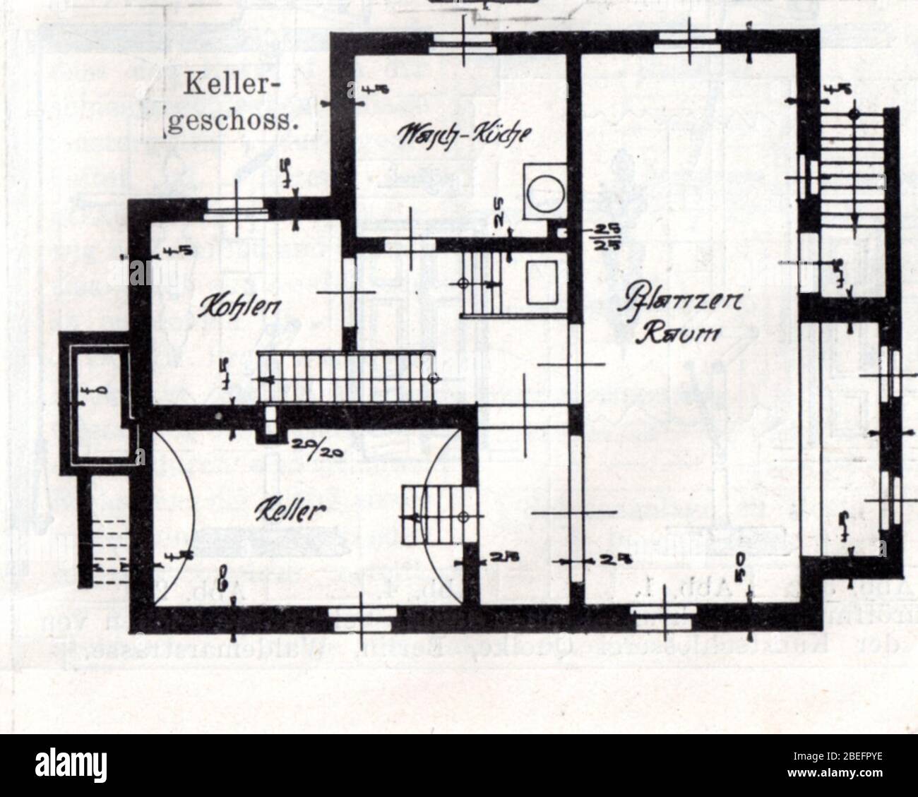 Grundriss kellergeschoss hi-res stock photography and images - Alamy
