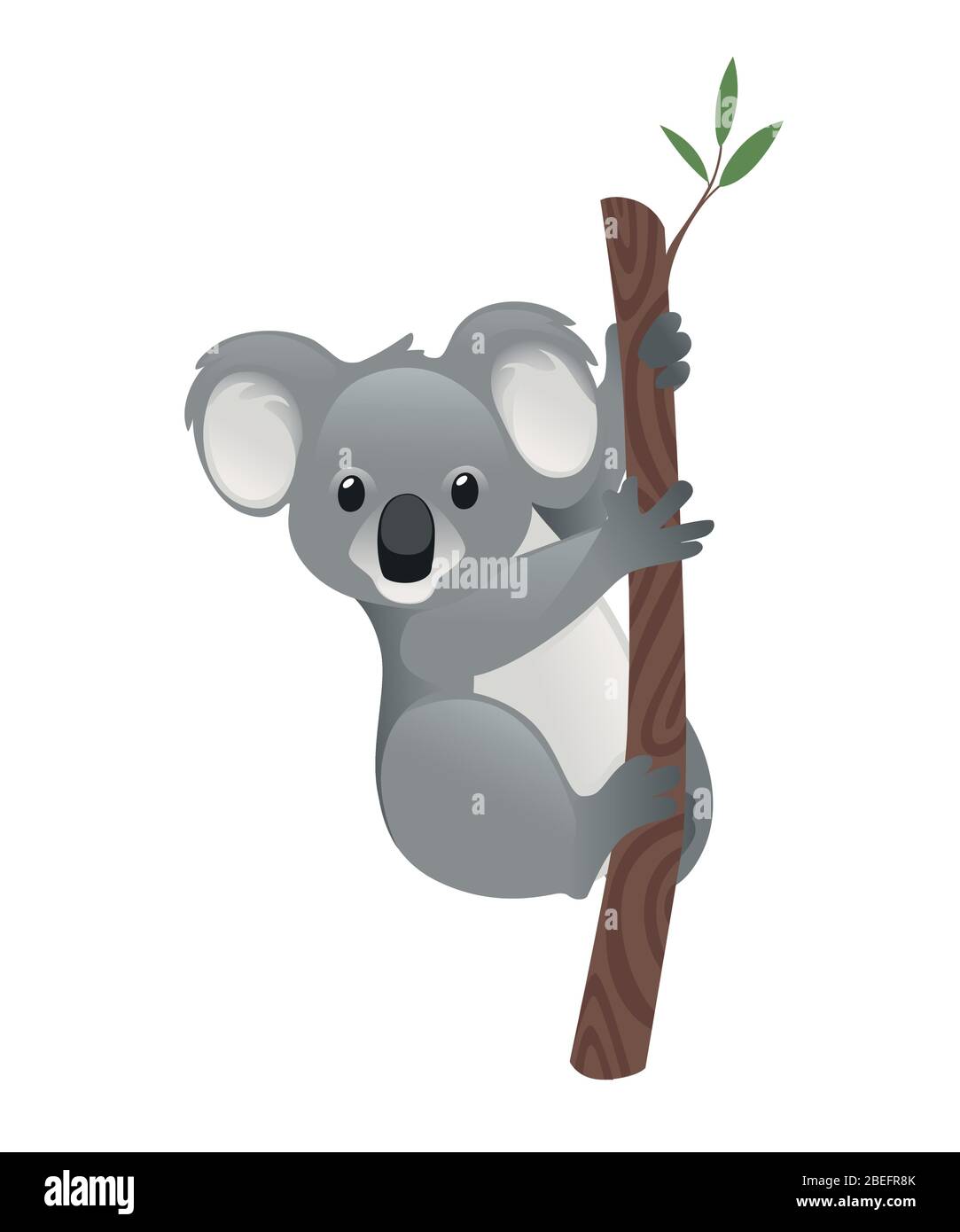 Grey green trunk Stock Vector Images - Alamy