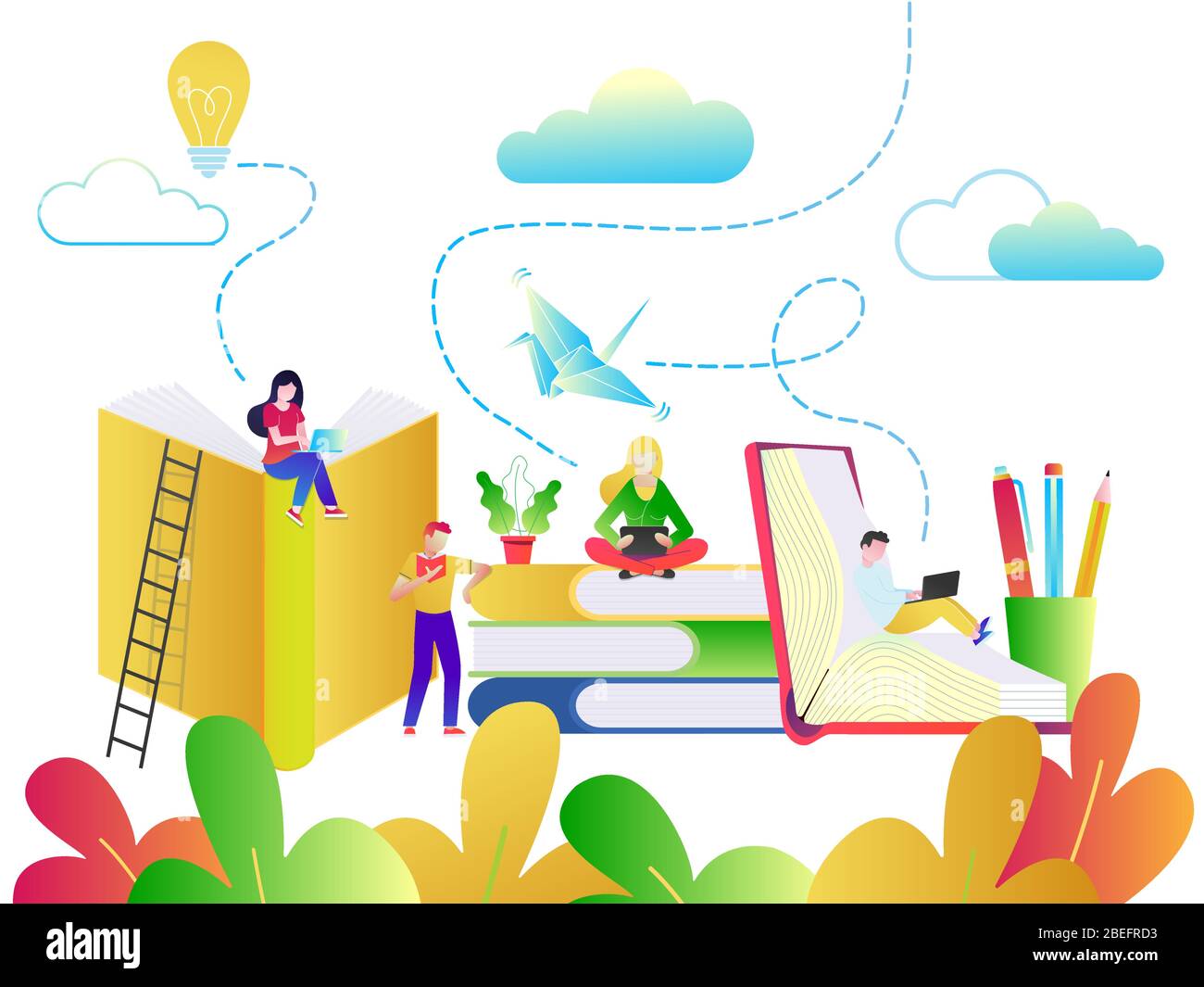 education concept v1 Stock Vector Image & Art - Alamy