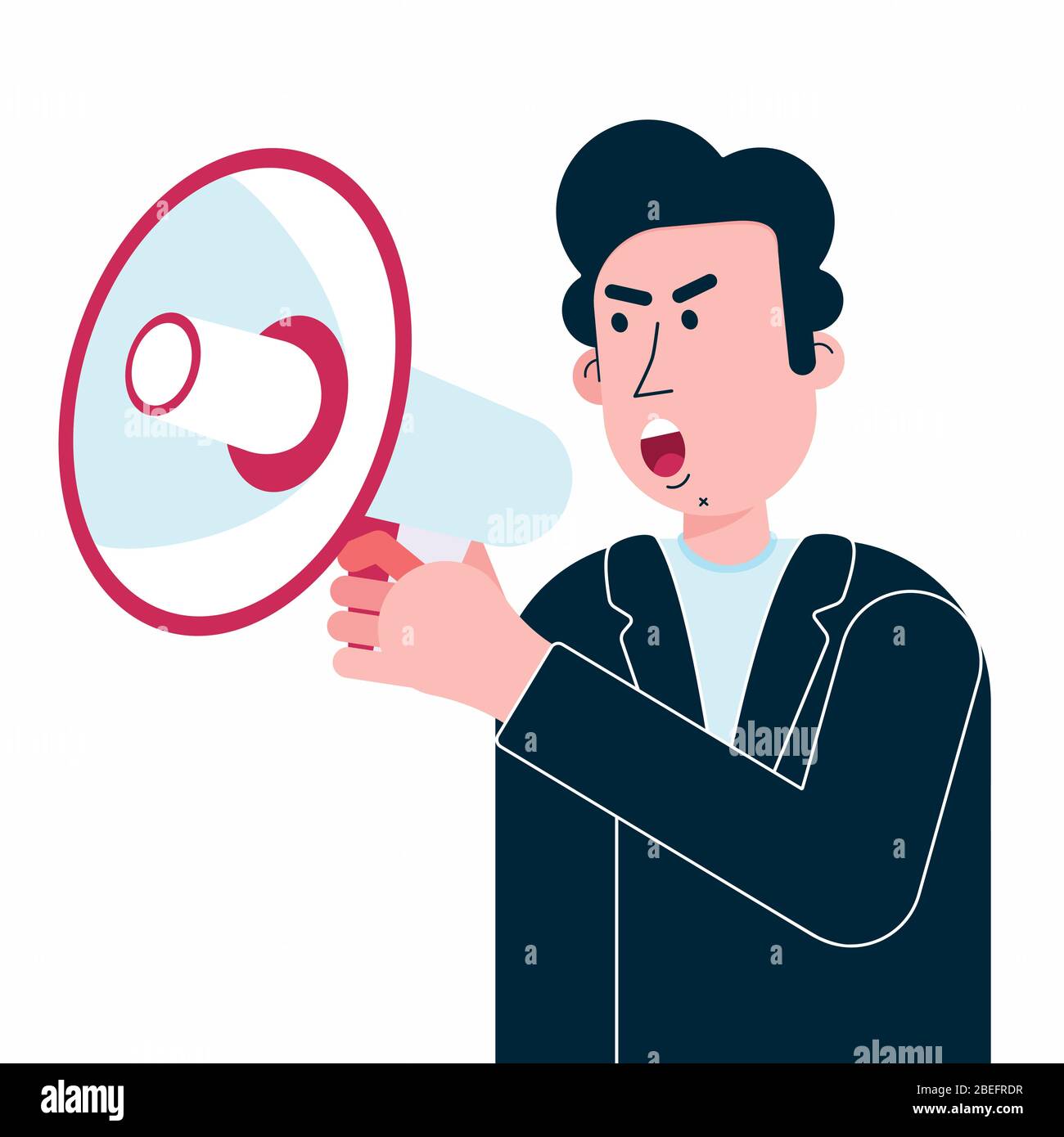 Inspiring speaker Stock Vector Images - Alamy