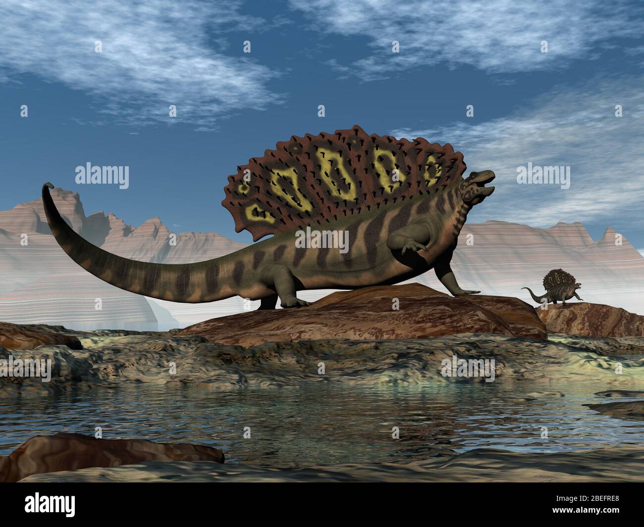 Walking With Monsters Edaphosaurus
