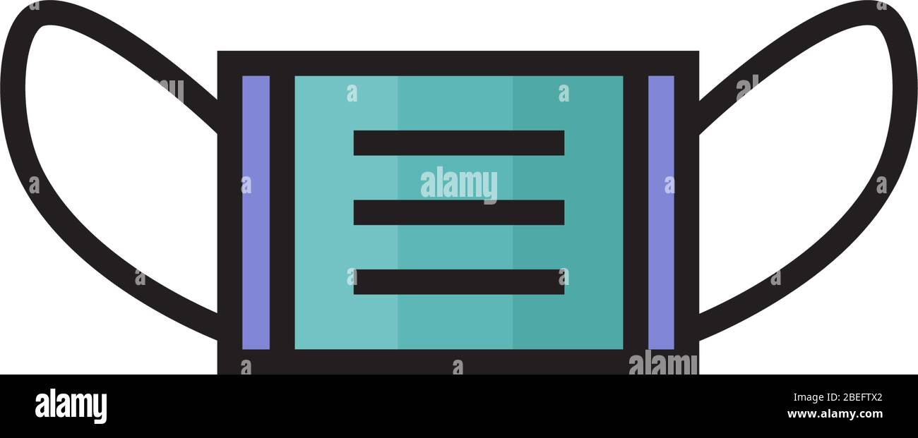 medical mask vector Stock Vector Image & Art - Alamy