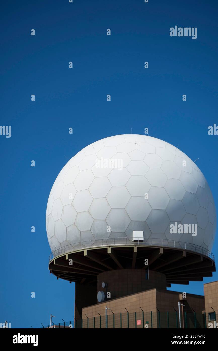 the Nato Radar Station and Observatory on the pico do Arieiro at the ...