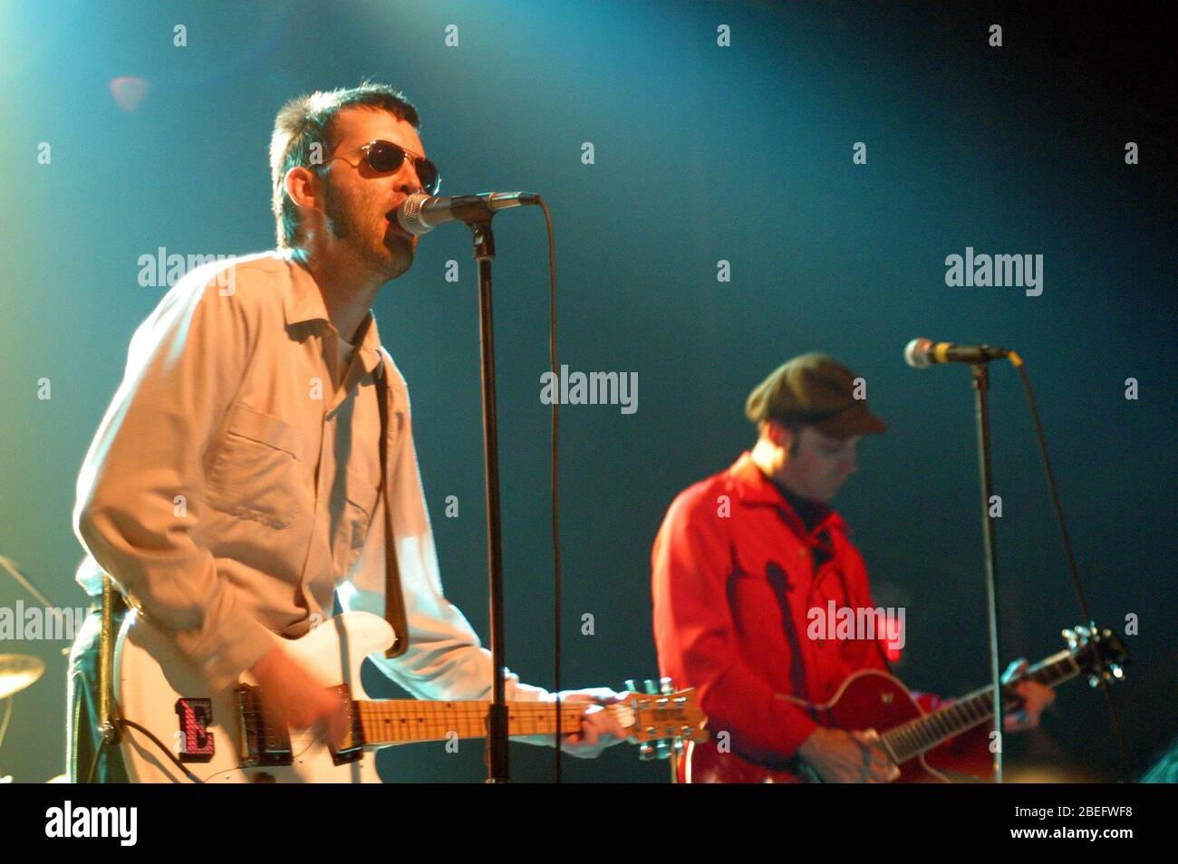 The Eels performing at the Theater for the Living Arts in Philadelphia ...