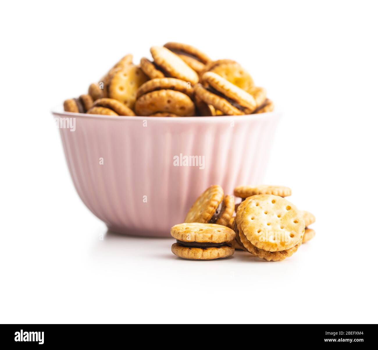 Mini chocolate chip cookies hi-res stock photography and images - Alamy