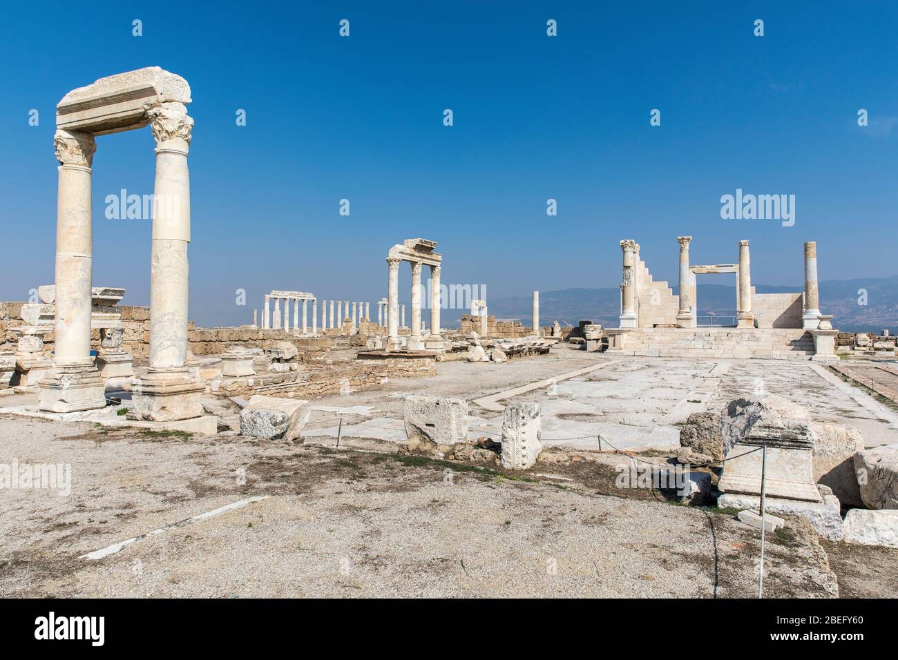 laodikeia ancient city ruins, Denizli, Turkey Stock Photo - Alamy