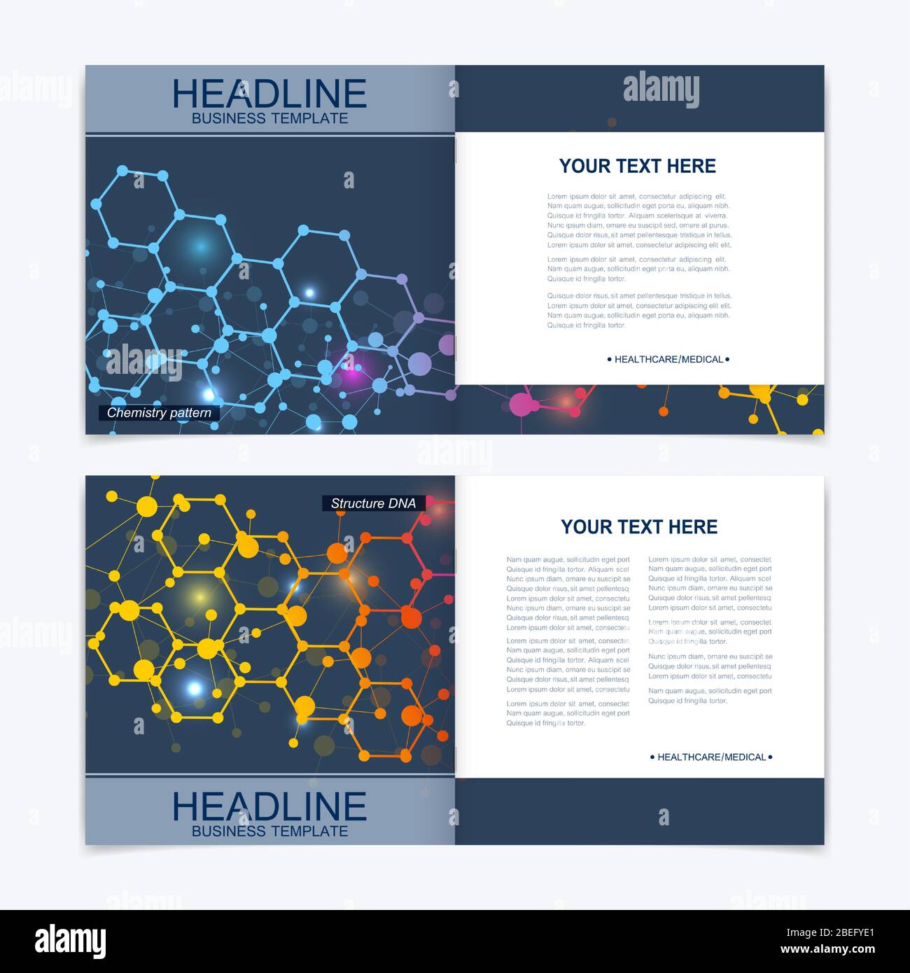 Scientific templates square brochure, magazine, leaflet , flyer, cover ...