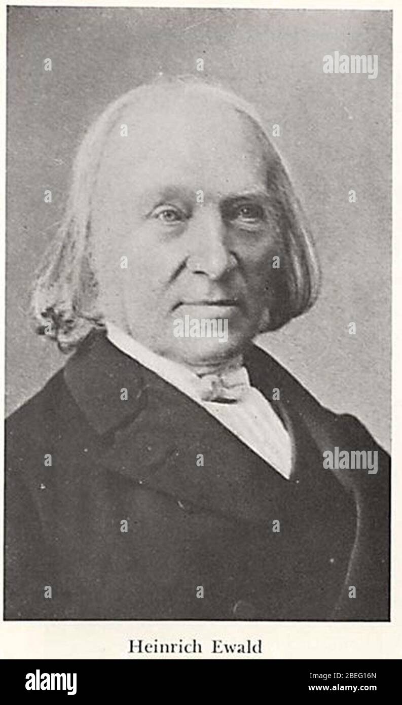 Heinrich ewald hi-res stock photography and images - Alamy
