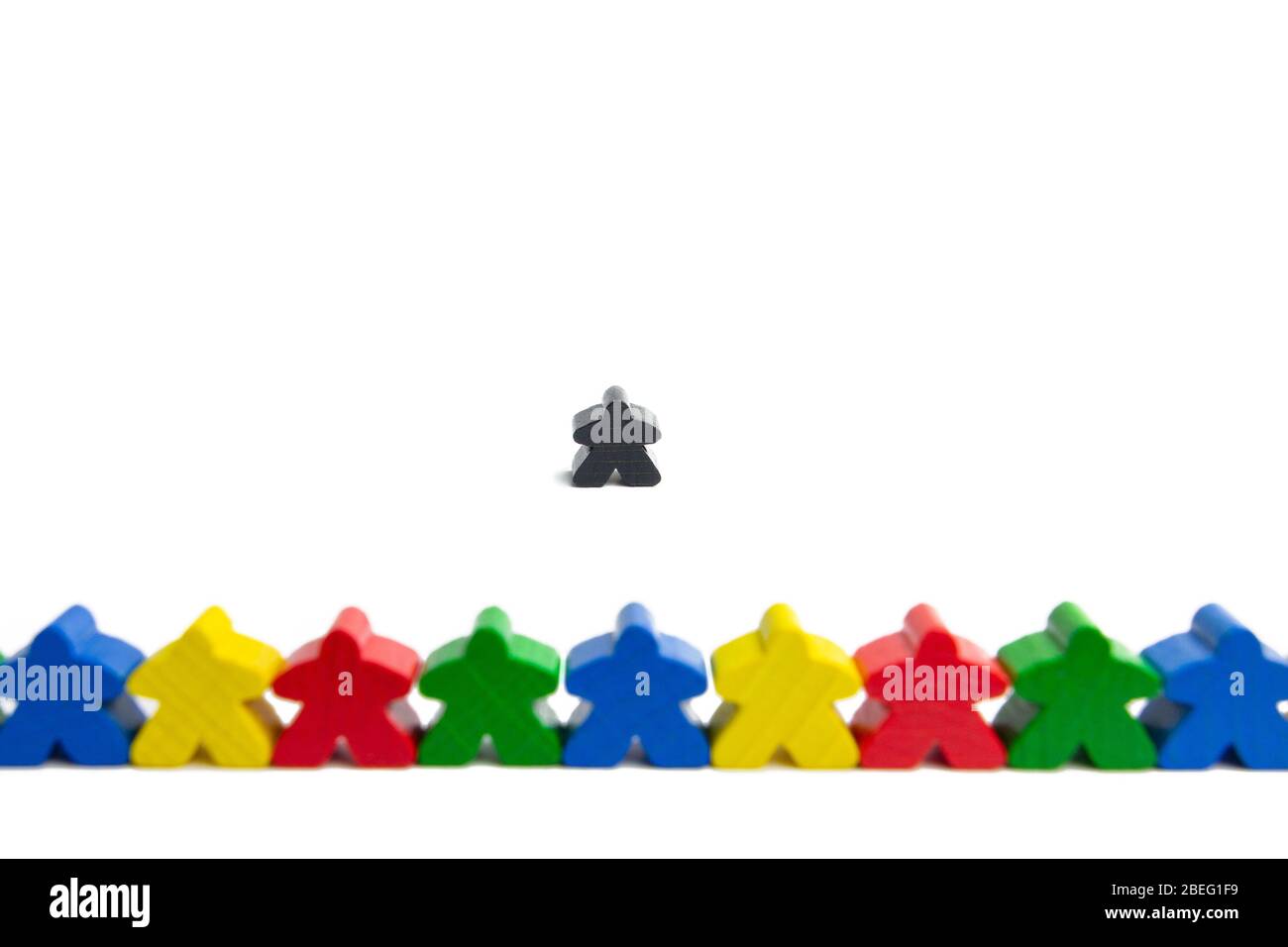 Loneliness in the crowd hi-res stock photography and images - Alamy