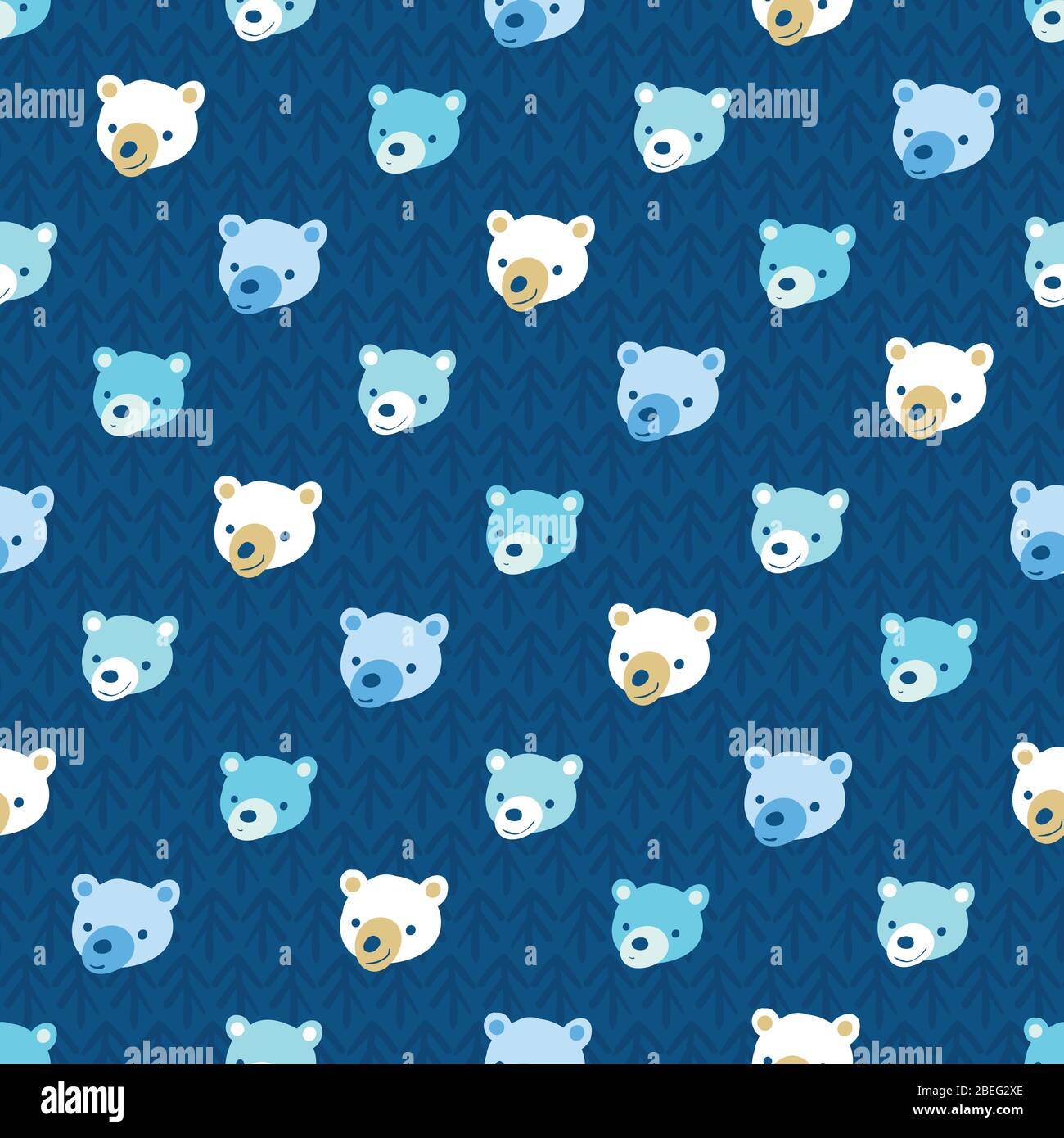 Bears pattern hi-res stock photography and images - Alamy