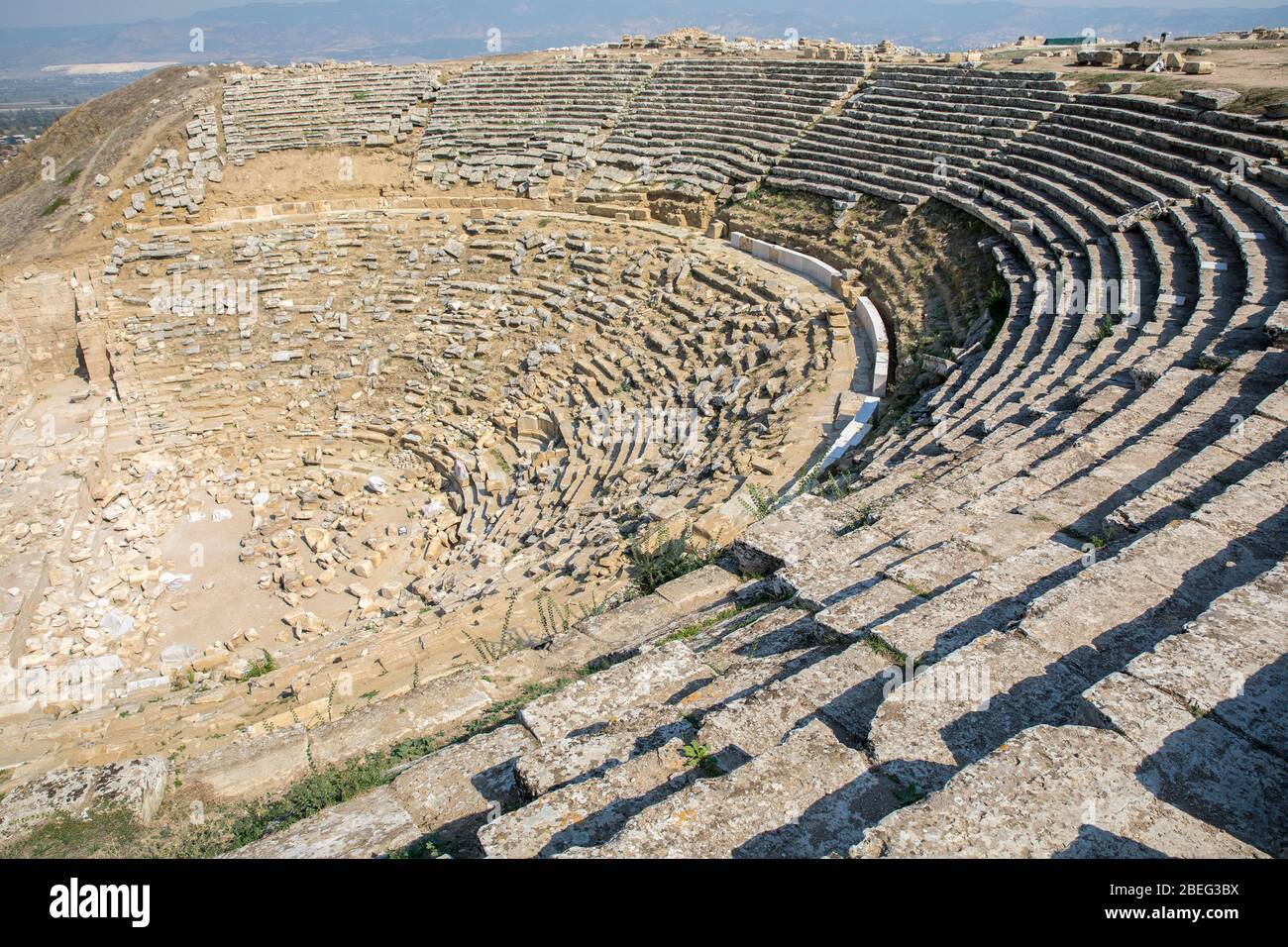 Laodikeia ancient city theater ruins, Denizli, Turkey Stock Photo - Alamy