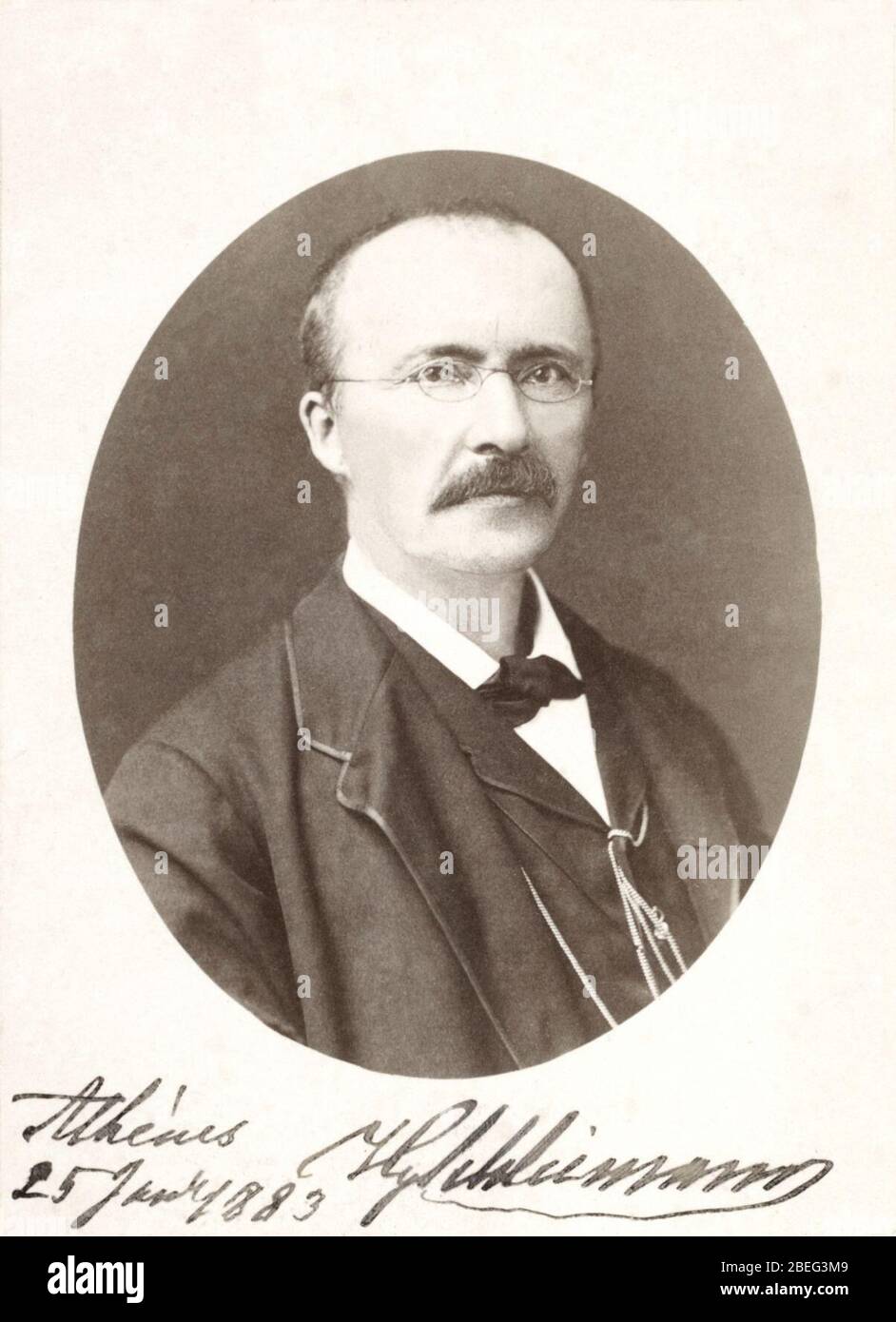 Heinrich Schliemann Kohn Stock Photo - Alamy