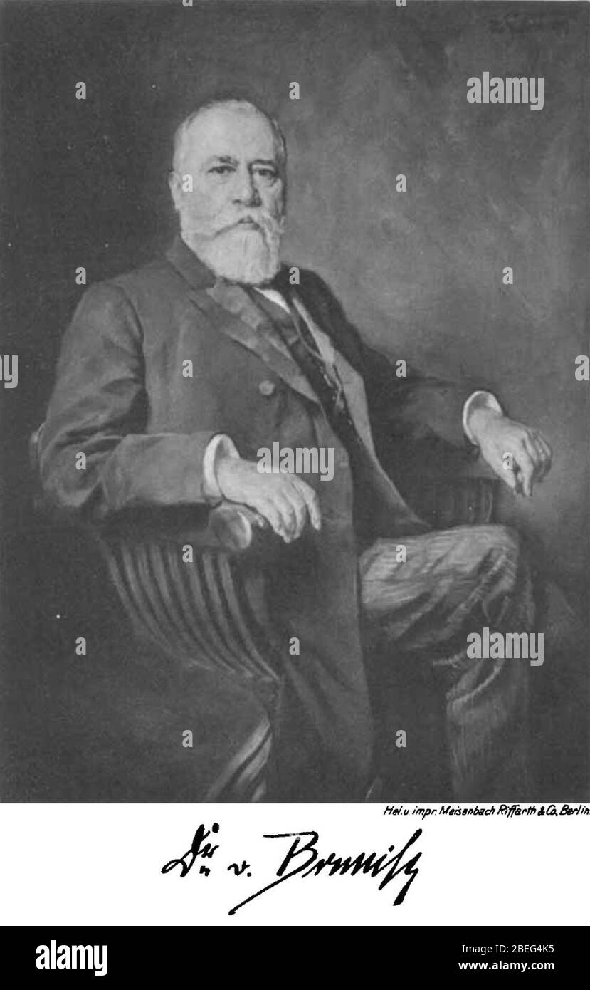 Heinrich von Brunck (Nachruf Stock Photo - Alamy