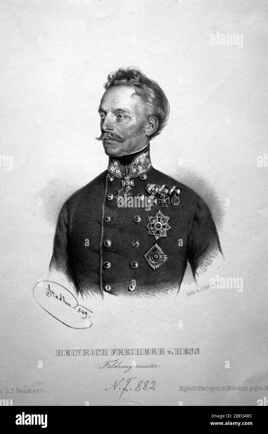 Heinrich von hess hi-res stock photography and images - Alamy