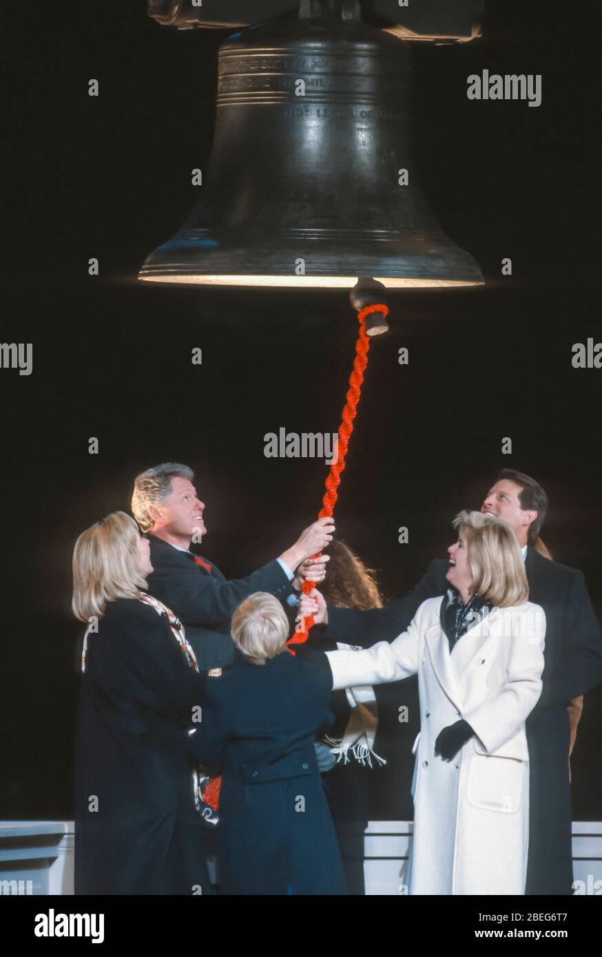 Ringing the liberty bell hi-res stock photography and images - Alamy