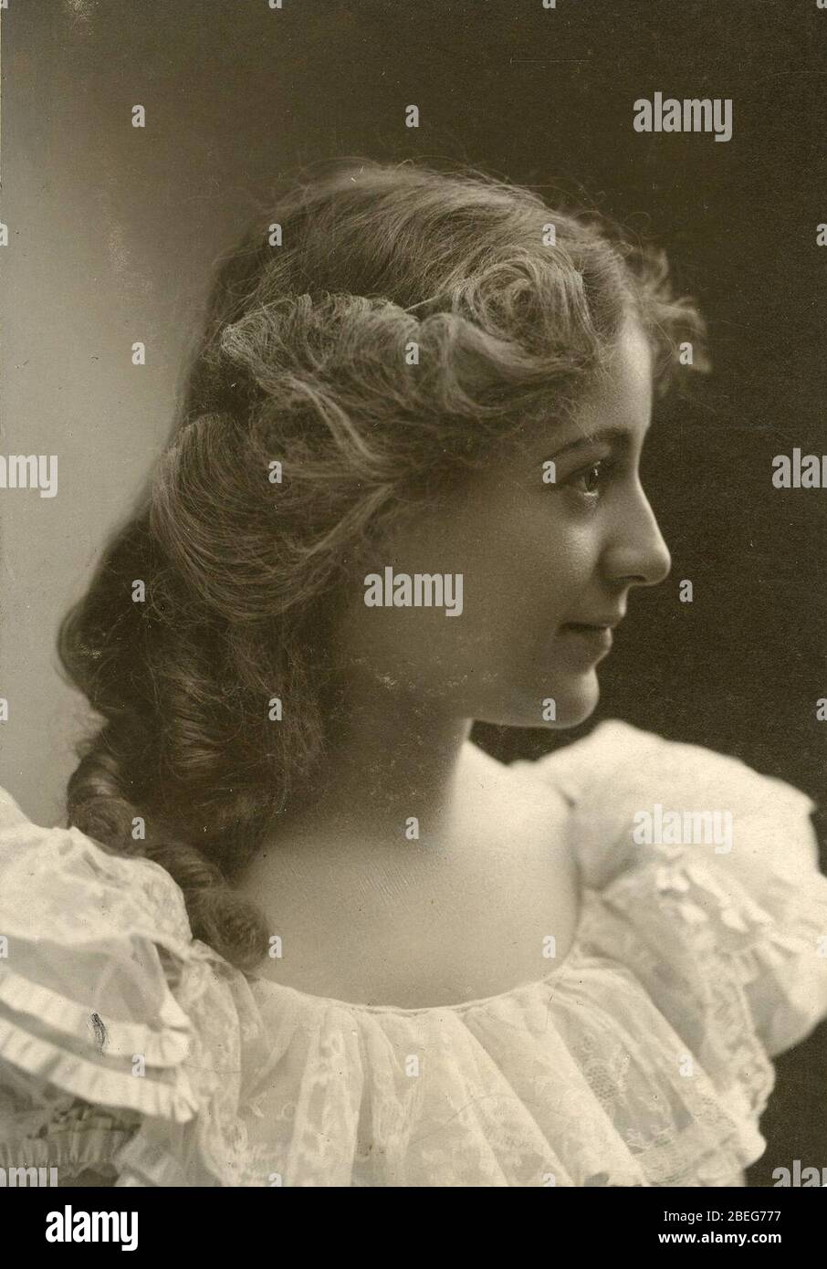 Helen Byron, stage actress Stock Photo - Alamy