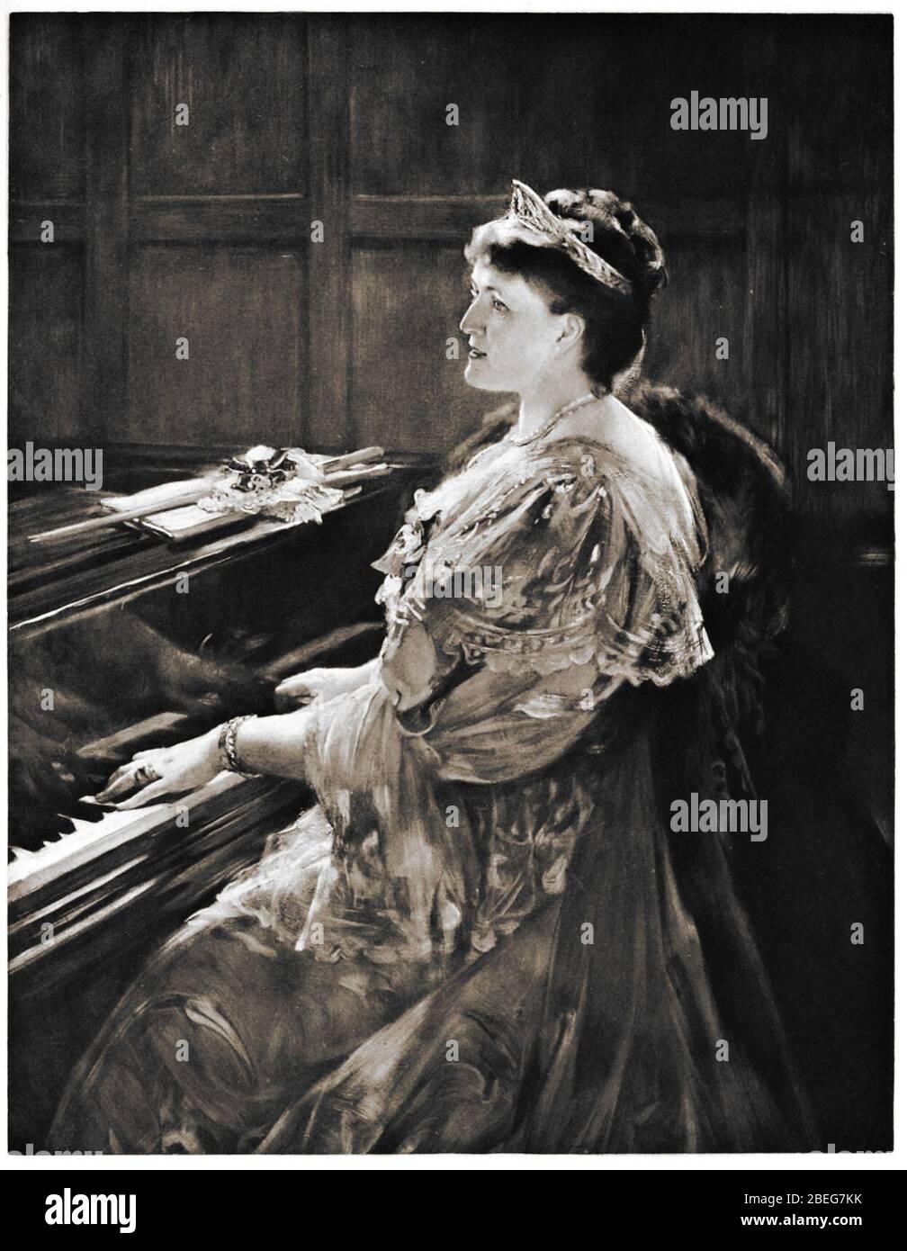 Helen Matilda Chaplin, Countess of Radnor, by James Jebusa Shannon ...