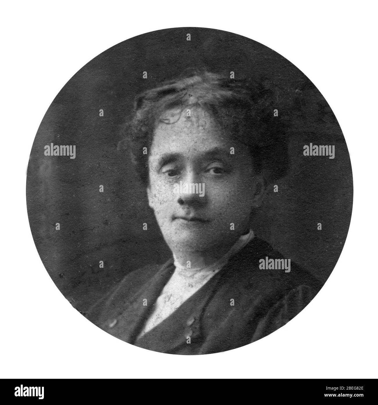 Helena Semadeni (1868-1948) zdjecie z paszportu 1921 Stock Photo - Alamy