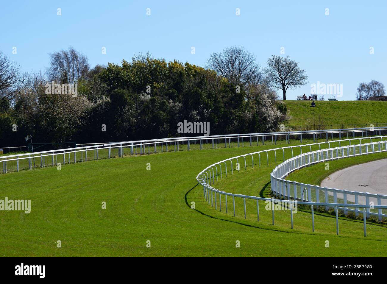 Epsom racecourse grandstand hi-res stock photography and images - Alamy