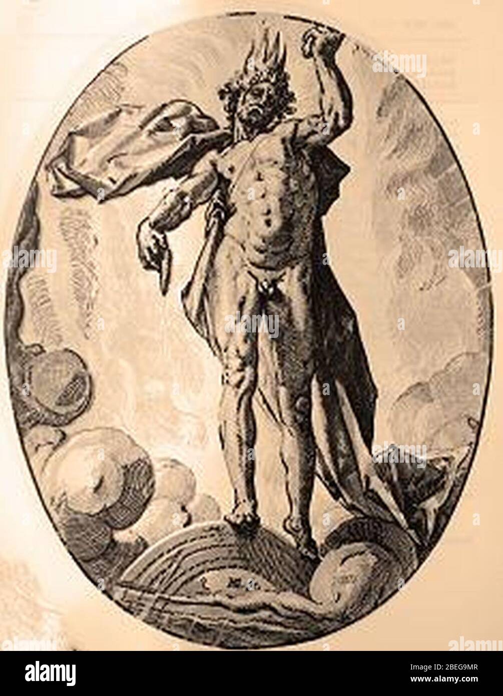 Helios The Sun God Drawing