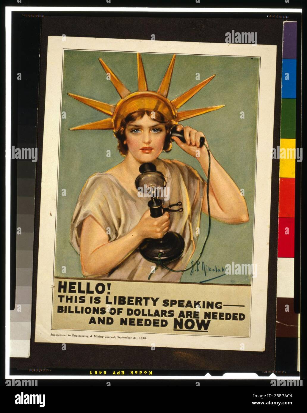 Hello! This is liberty speaking - billions of dollars are needed and ...