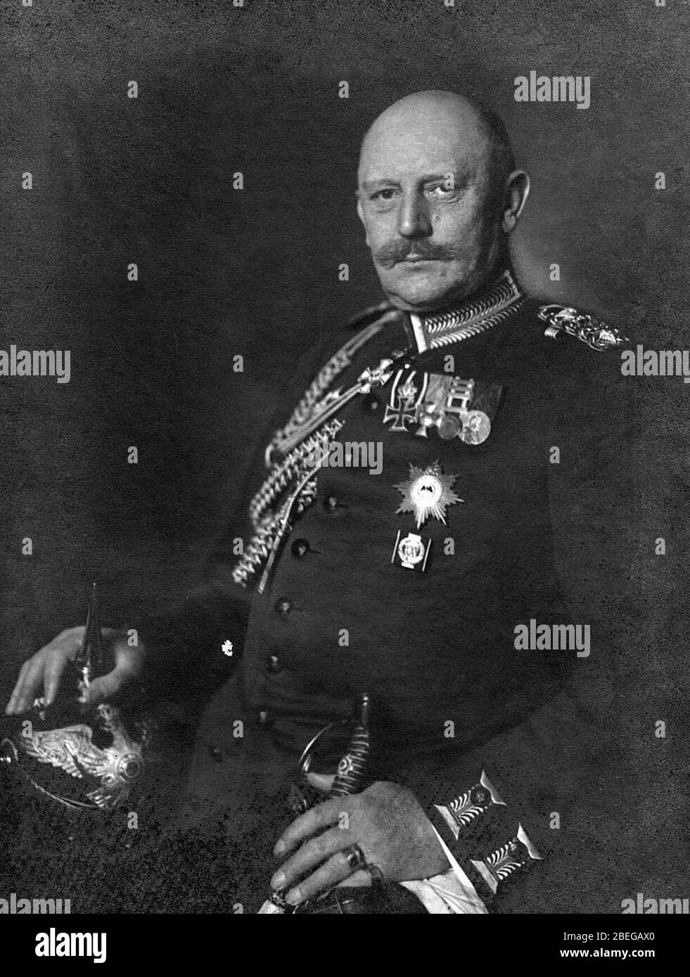 Helmuth von Moltke by Nicola Perscheid c1910 Stock Photo - Alamy