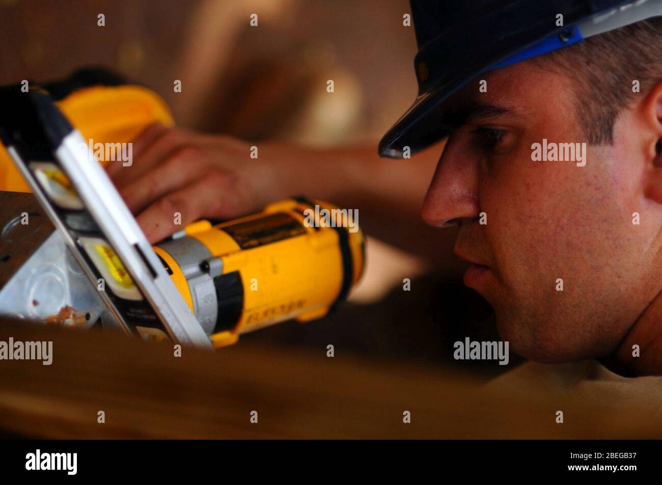 Helping to build a school Stock Photo - Alamy