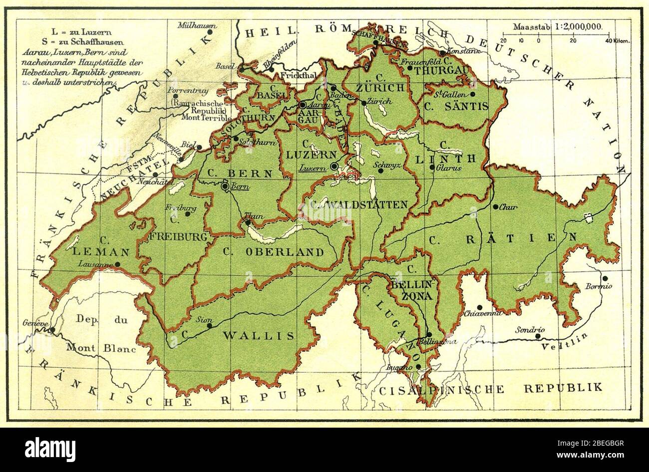 Helvetische hi-res stock photography and images - Alamy