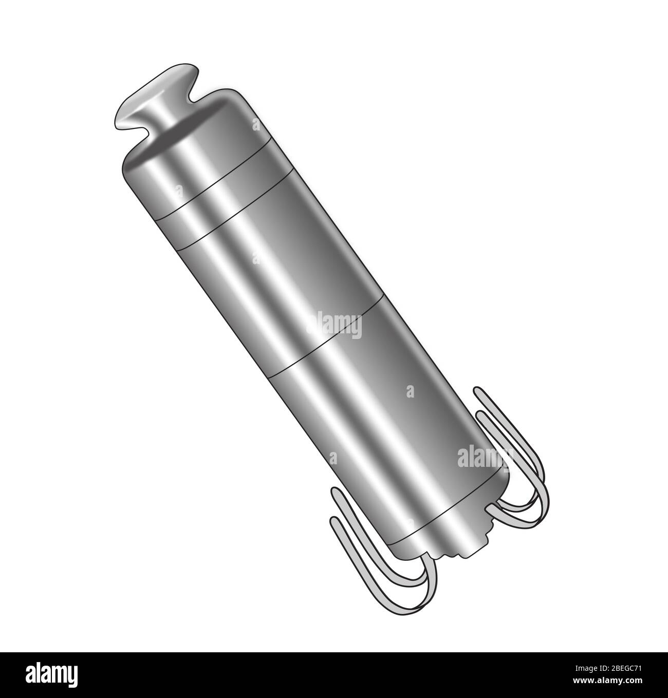 Leadless Pacemaker, Illustration Stock Photo - Alamy
