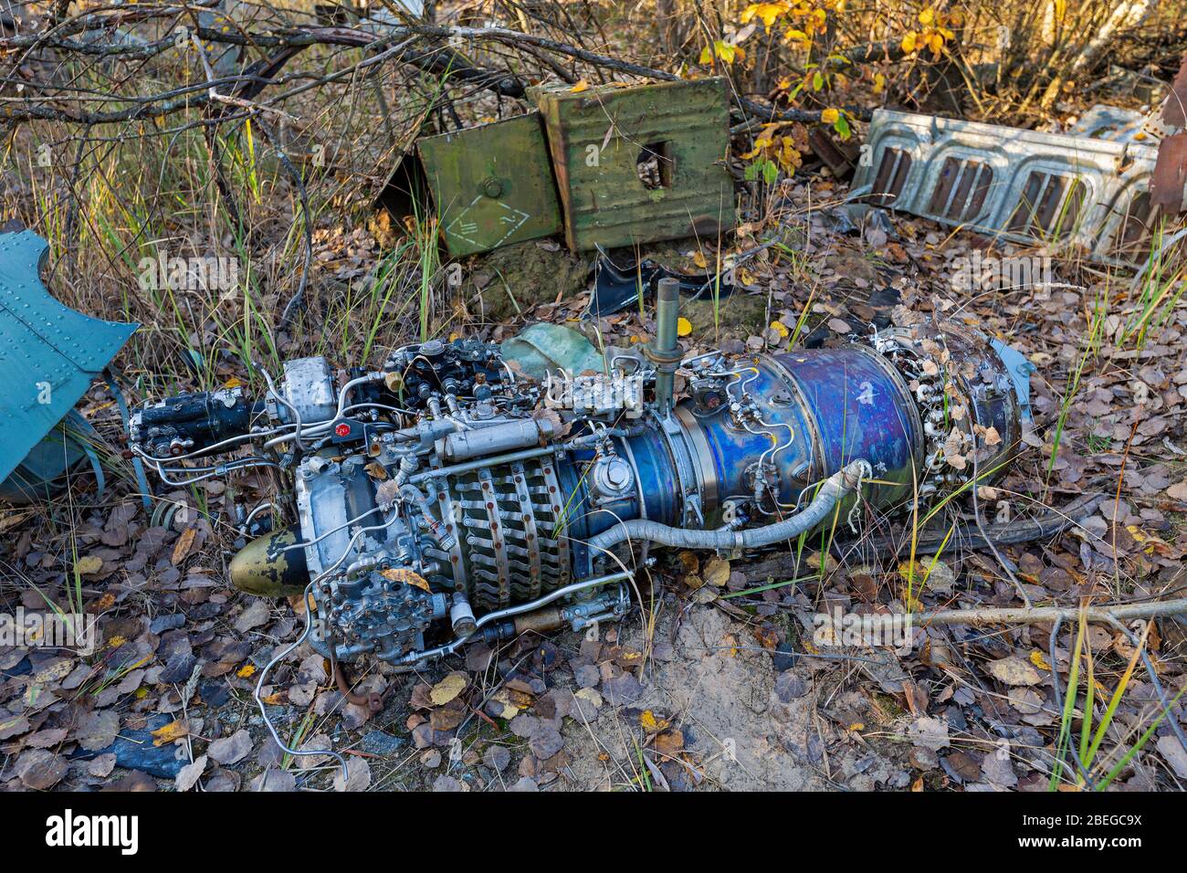 Chernobyl Vehicle Graveyard