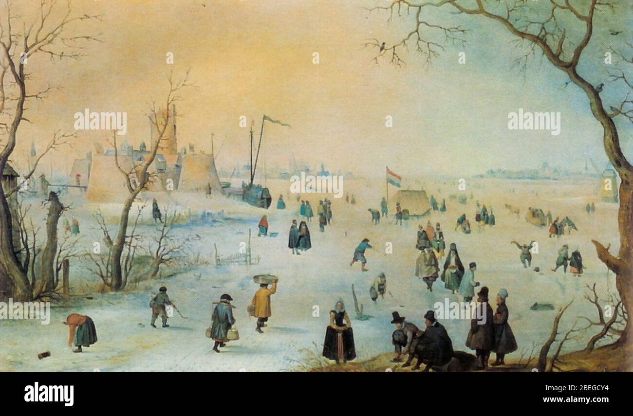 Hendrick avercamp winter landscape hi-res stock photography and images - Alamy