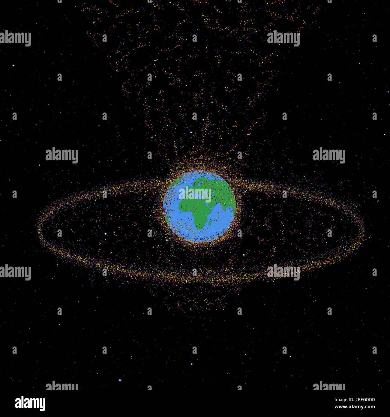 Space debris earth hi-res stock photography and images - Alamy