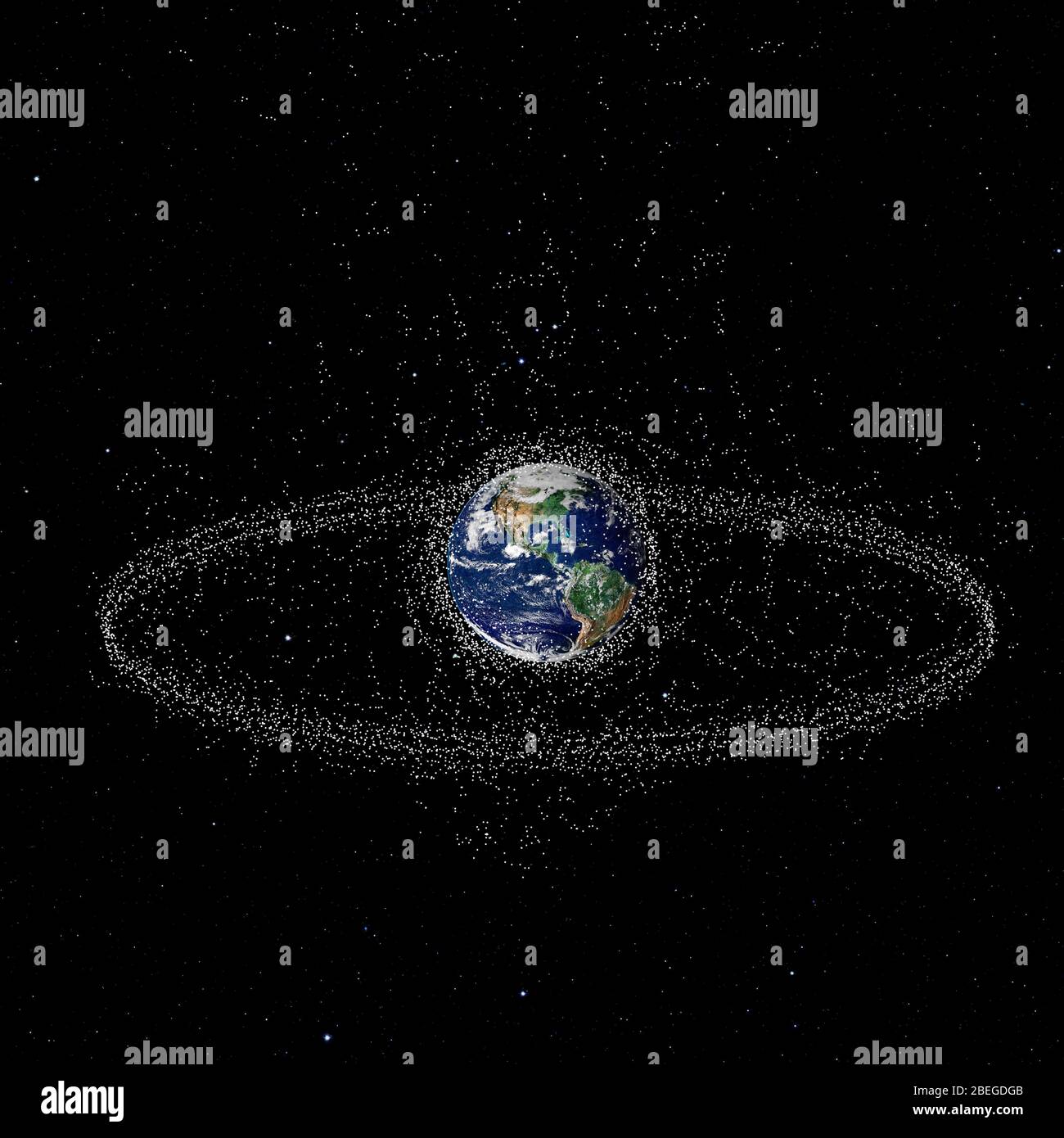 Space debris earth hi-res stock photography and images - Alamy