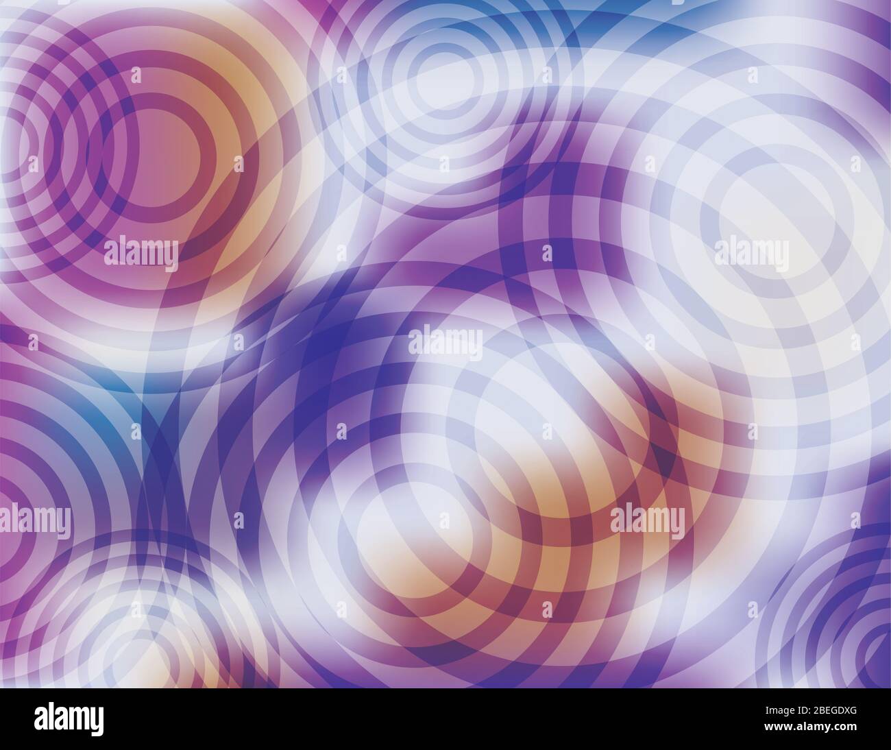 An abstract colorful pattern of circular shapes background illustration ...