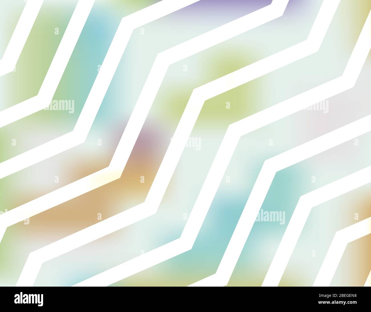An abstract colorful chevron pattern of shapes background illustration ...