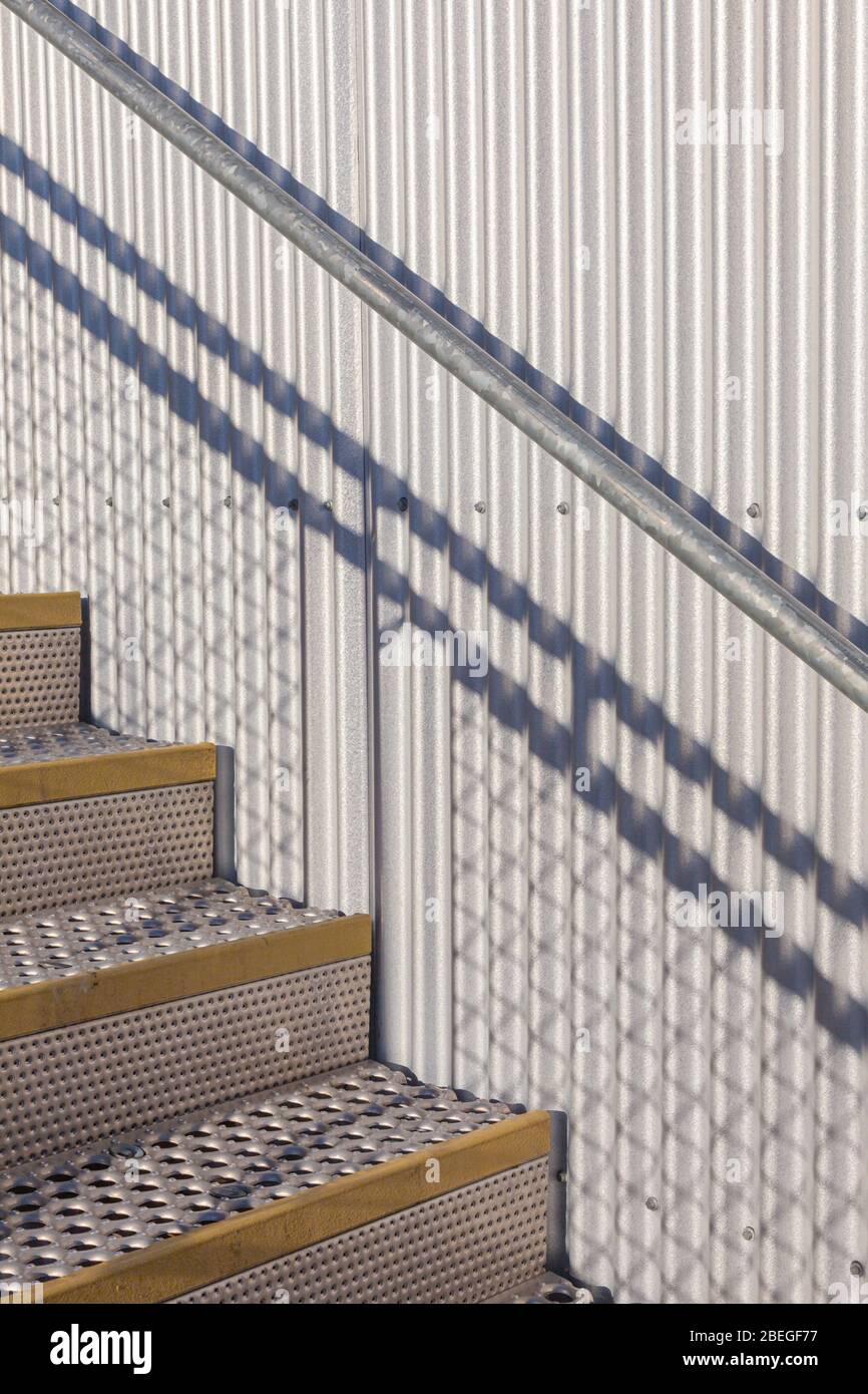 Perforated metal cladding hi-res stock photography and images - Alamy