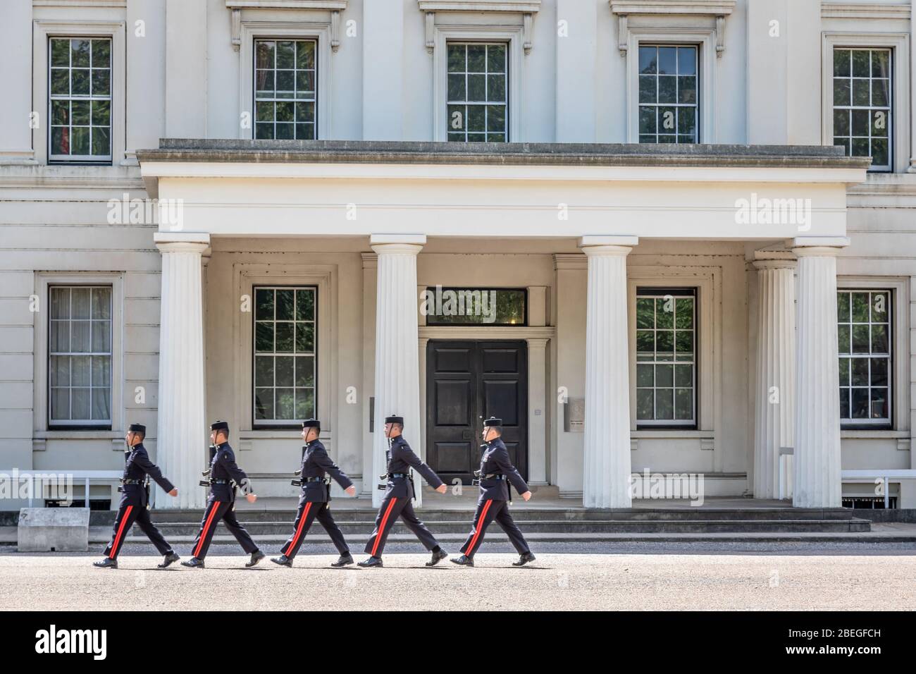 Soldiers of the 10 Queen’s Own Gurkha Logistic Regiment, Wellington ...