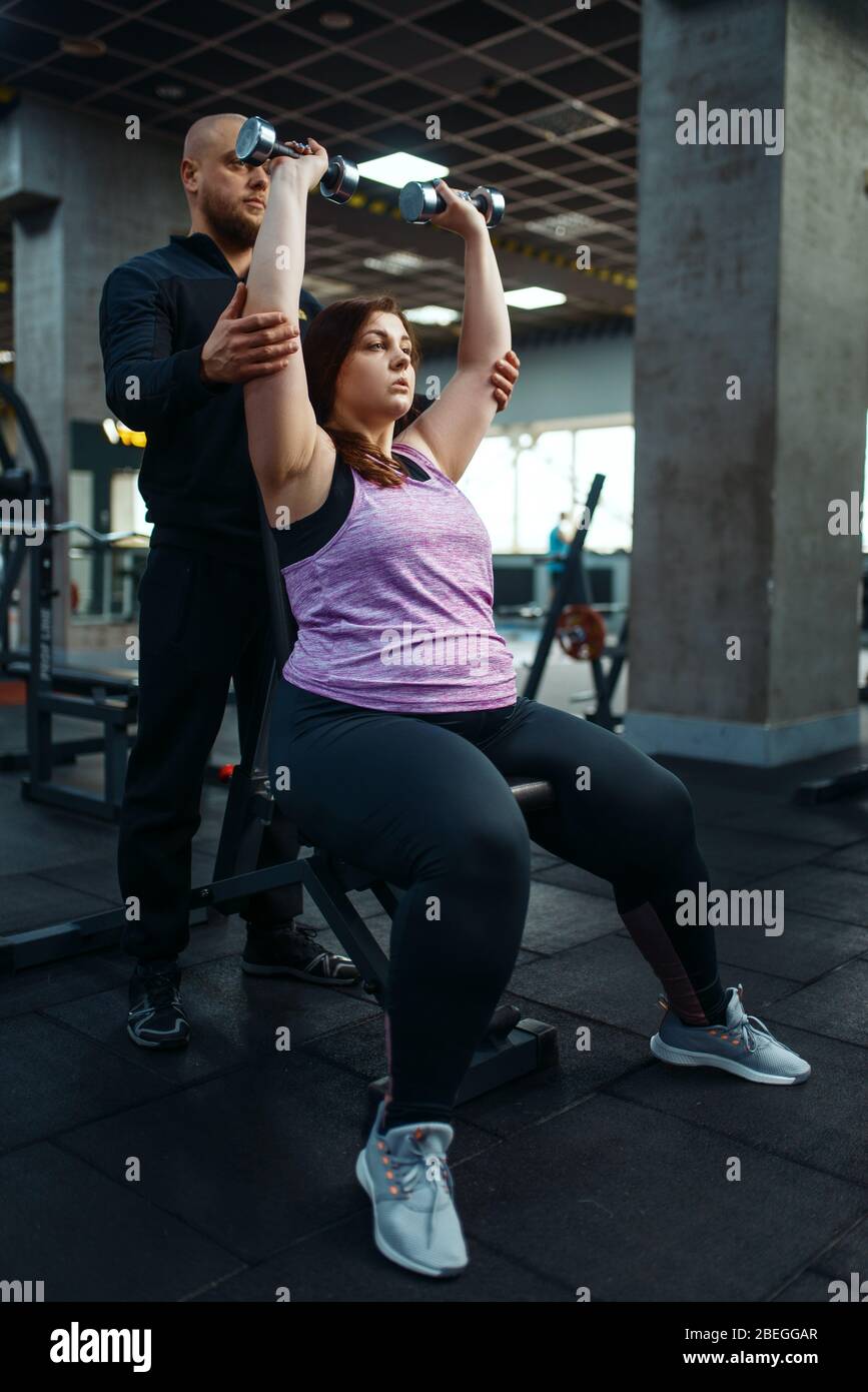 Overweight exercise hi-res stock photography and images - Alamy