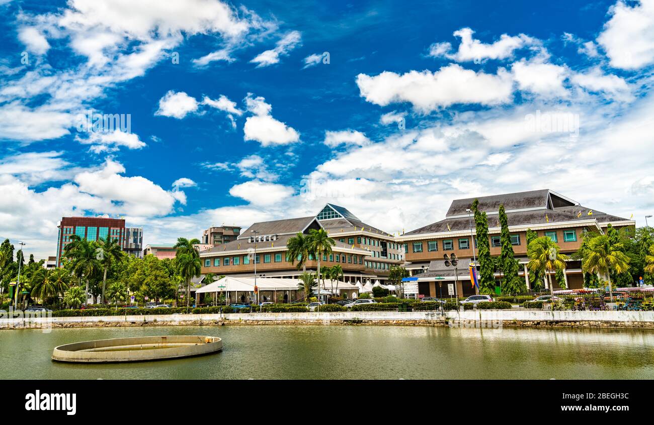 Architecture of downtown Bandar Seri Begawan, Brunei Stock Photo - Alamy