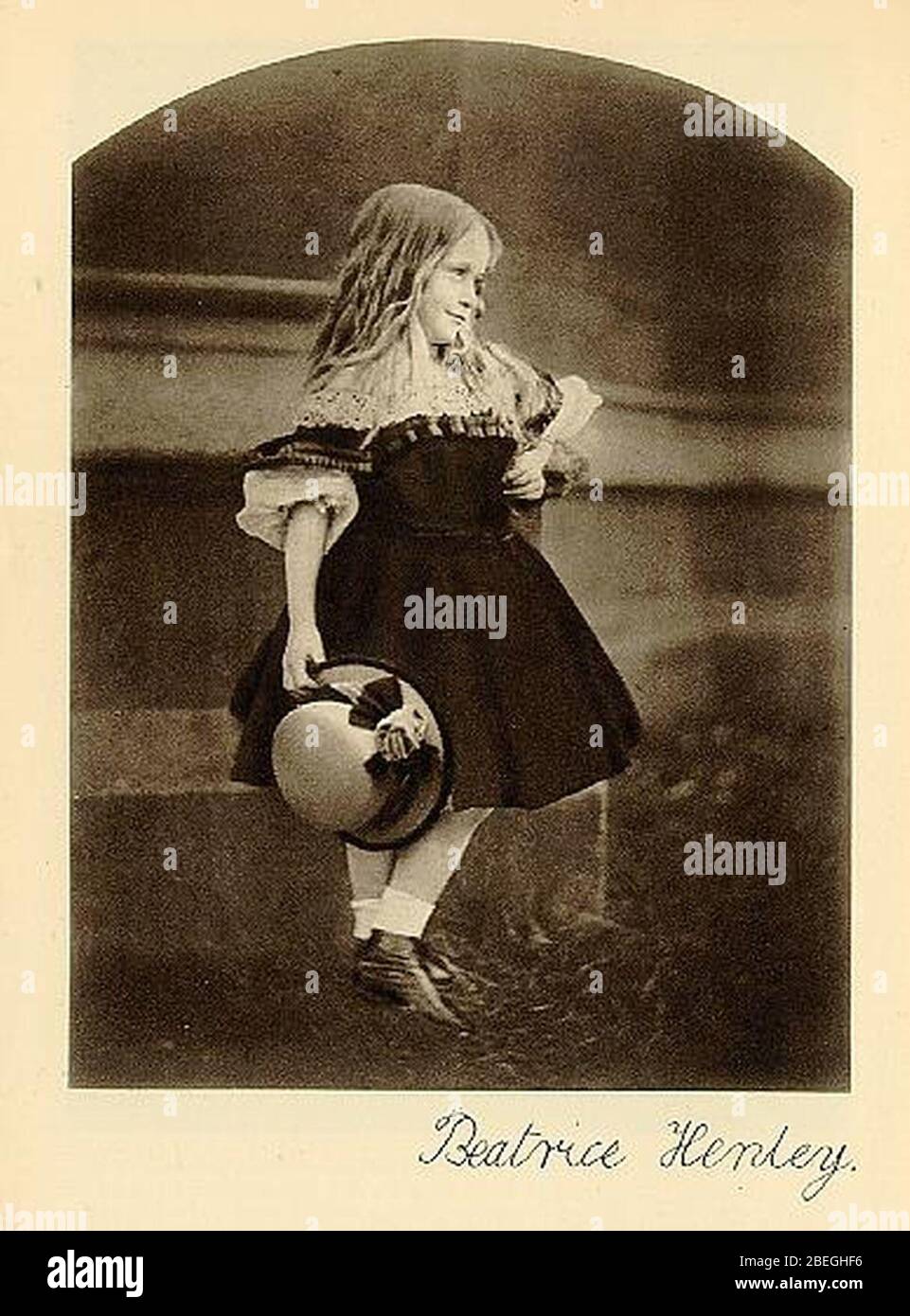Henley Beatrice (Lewis Carroll 20.07.1864 Stock Photo - Alamy