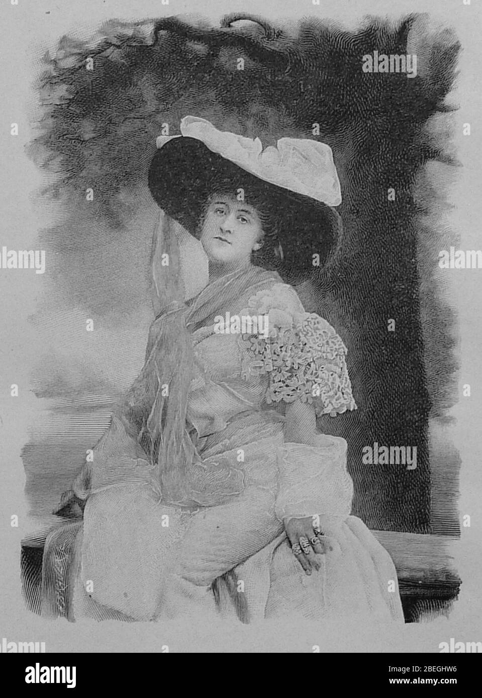 Hennique Nicolette Mariani t IX 1908 portrait Stock Photo - Alamy