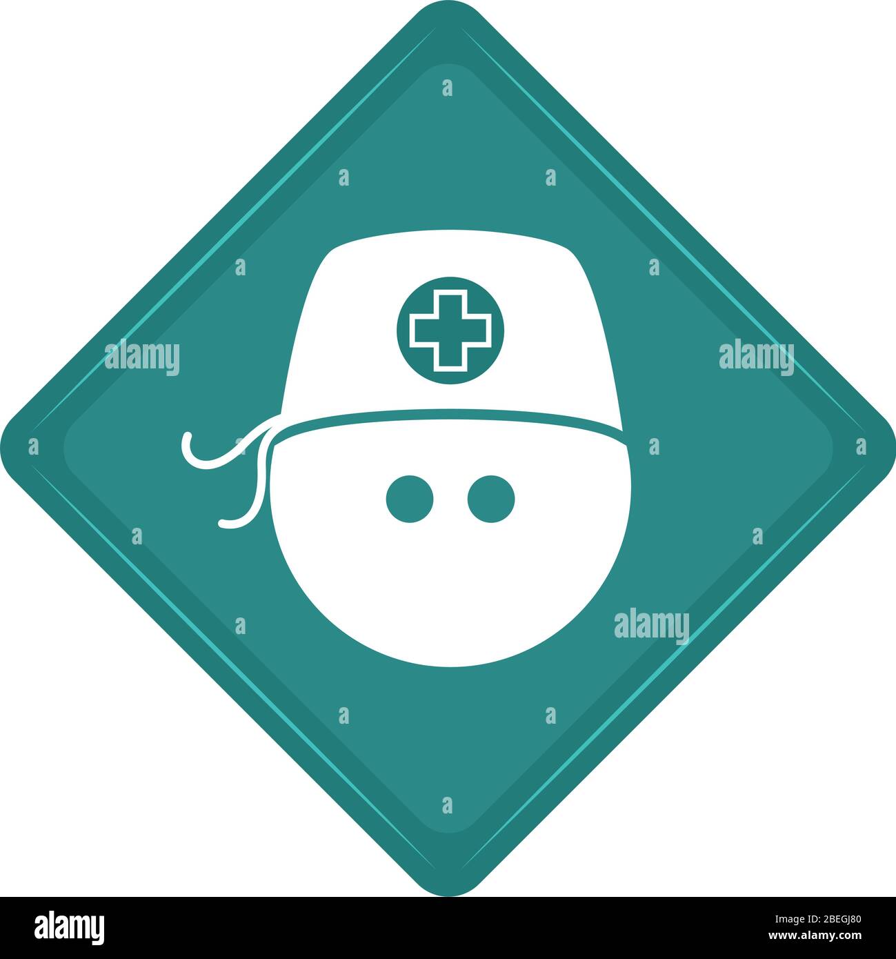 Surgical hat Stock Vector Images - Alamy