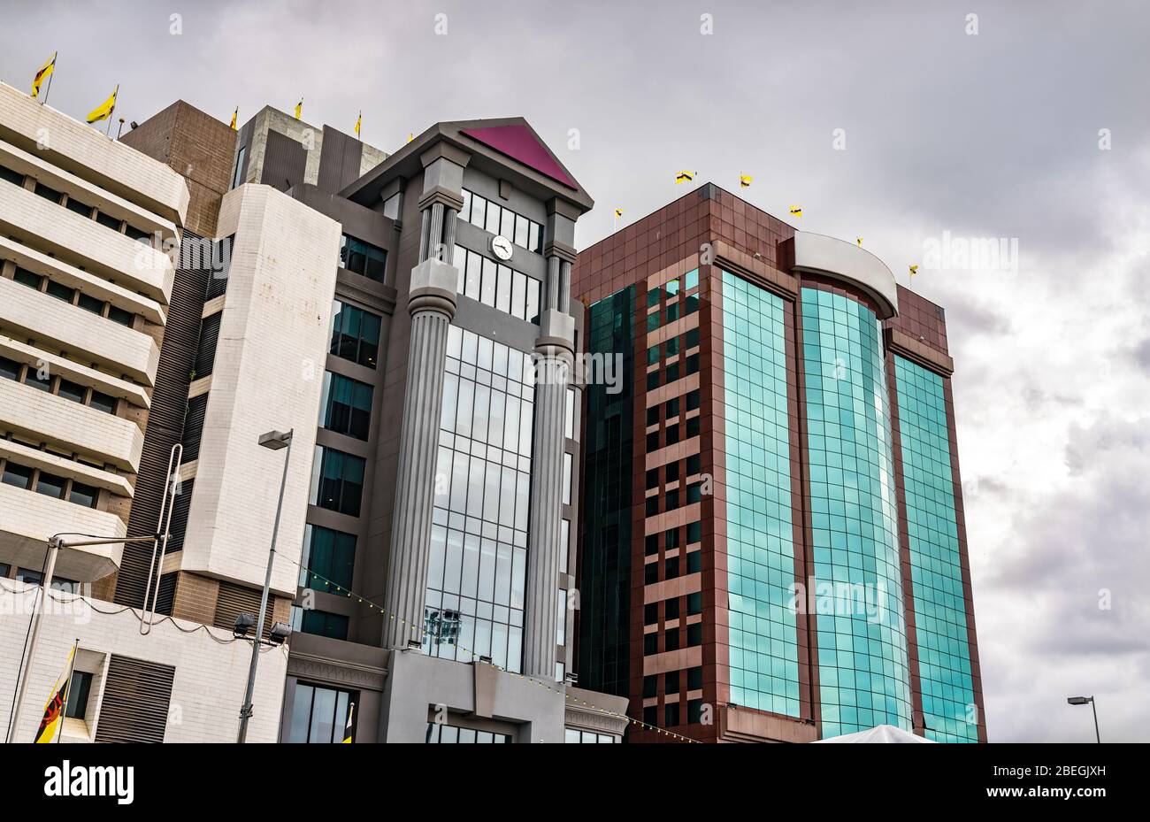 Architecture of downtown Bandar Seri Begawan, Brunei Stock Photo - Alamy