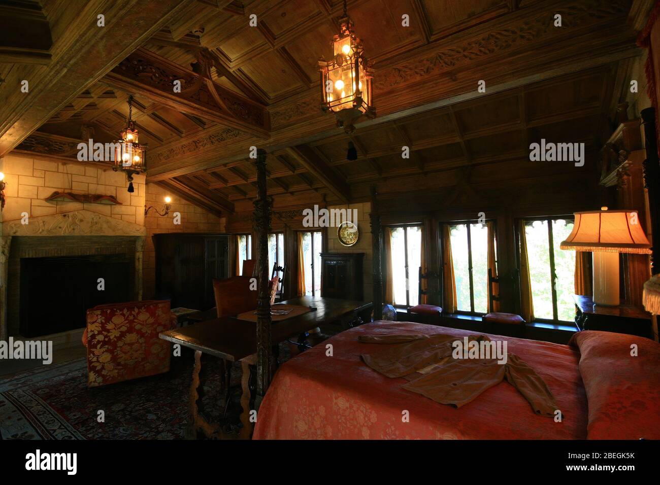 Hearst castle interior california hi-res stock photography and images ...
