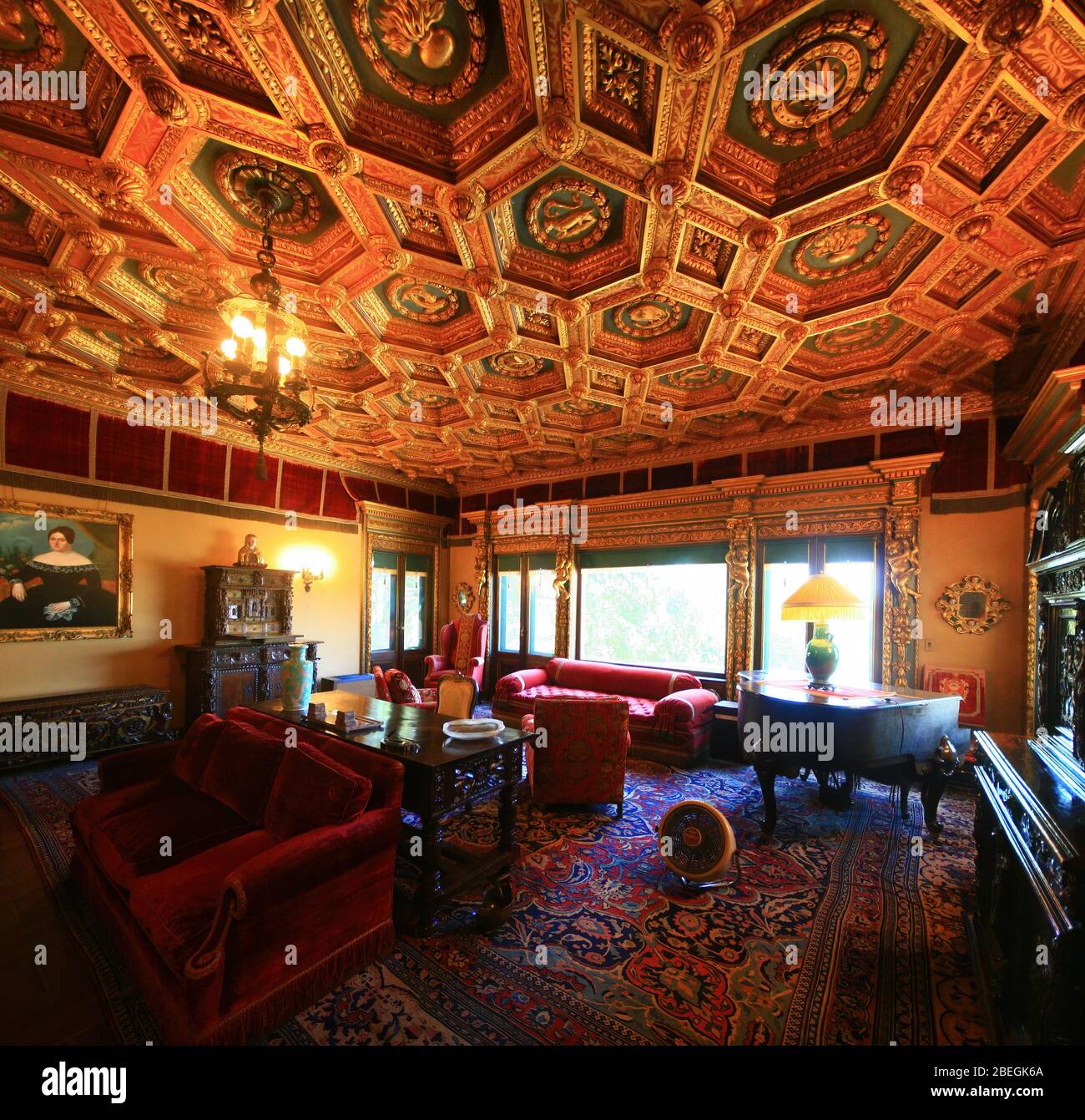 Hearst Castle Hall Interior Hearst Castle | Attractions Lonely