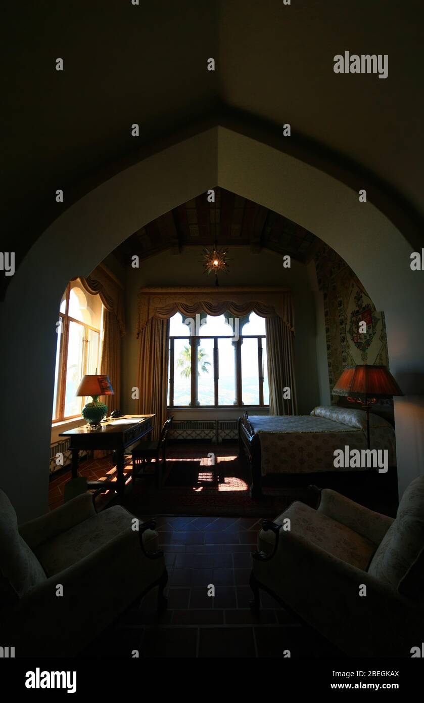 Hearst castle interior hi-res stock photography and images - Alamy