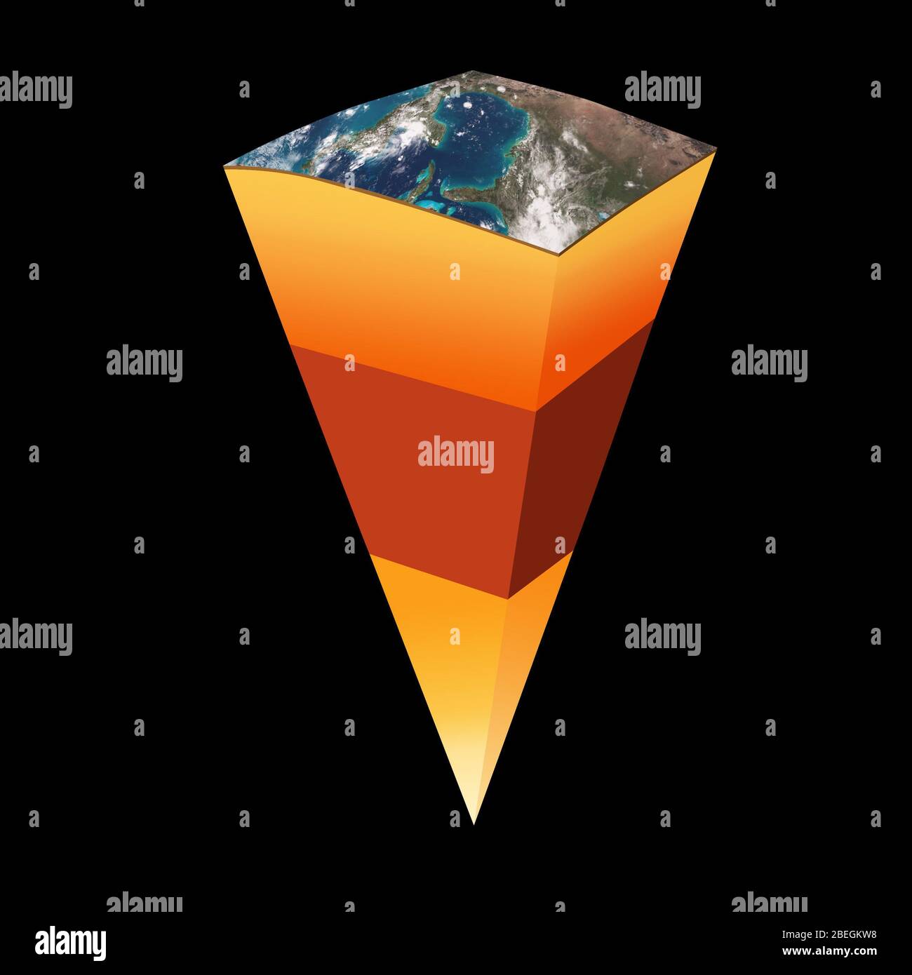 Earths inner core hi-res stock photography and images - Alamy