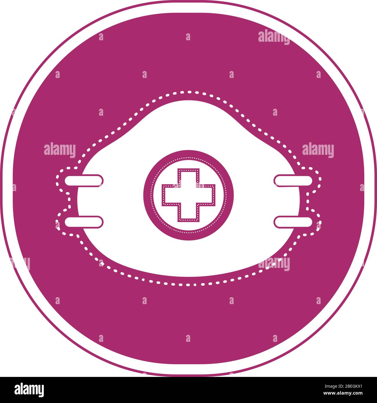 Respirator n95 mask Stock Vector Images - Alamy