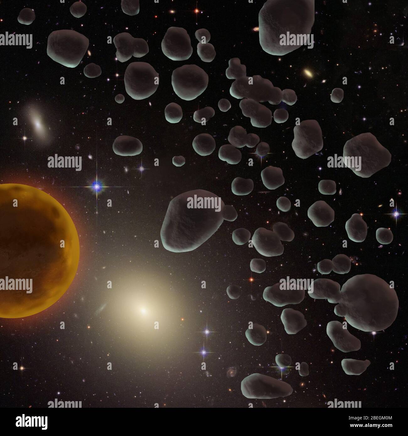 Planetoids Asteroids